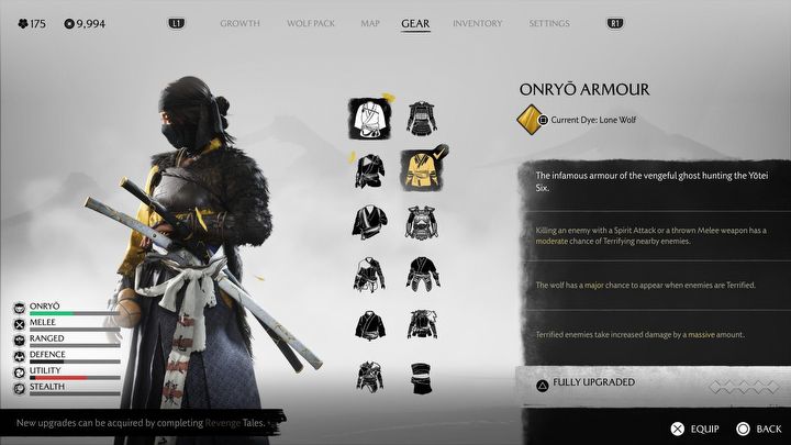 Ghost of Yotei: All Armors - gamepressure.com